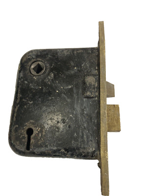 Vintage Antique Mortise Lock Door Hardware Salvage Deadbolt Reclaimed ...