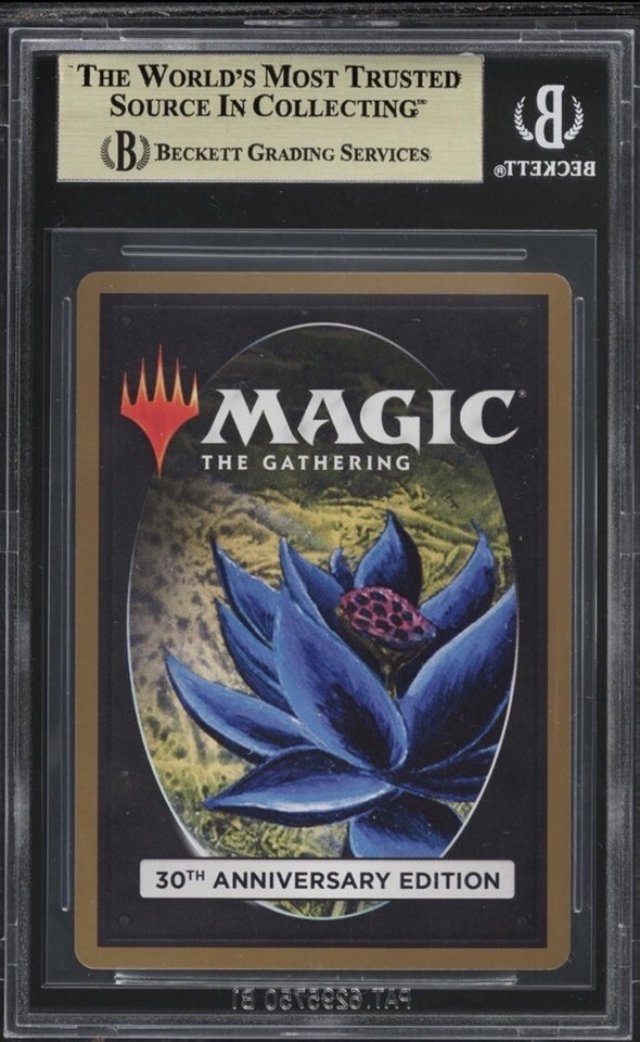 BGS 9.5 Quad Black Lotus White Border MTG 30th Anniversary M30 Graded ...