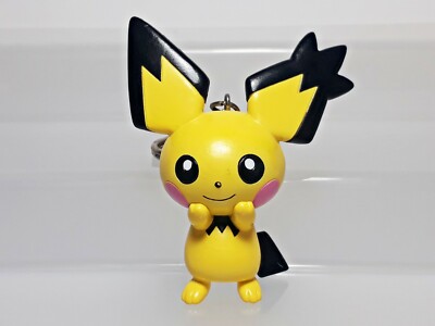 Pichu Pokemon the Movie Figure Keychain Banpresto 2009 UFO Prize Toy ...