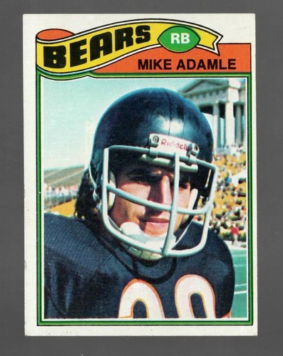 1977 Topps Mike Adamle Chicago Bears #481 Excellent | eBay