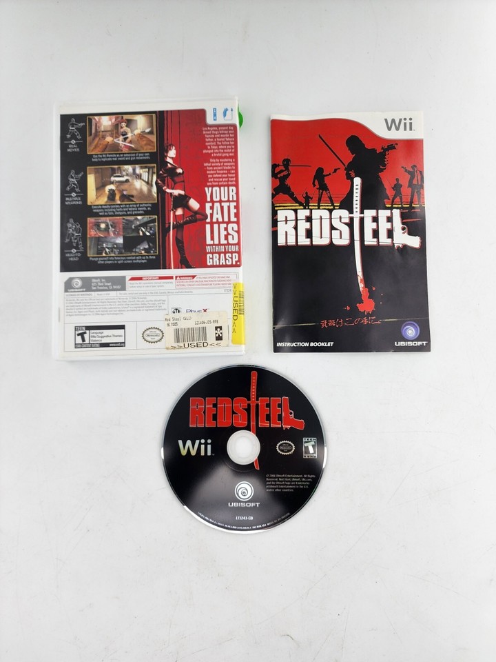 Red Steel (Nintendo Wii, Wii U) Complete CIB 8888173243| eBay