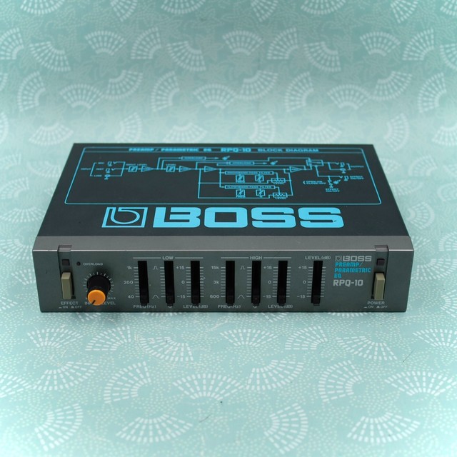 Boss Rpq-10 Micro Rack Effect Parametric EQ Preamp Equalizer Iz4 for ...