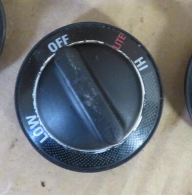 GE Cooktop Control Knob - Black Part # WB3K5277 | eBay