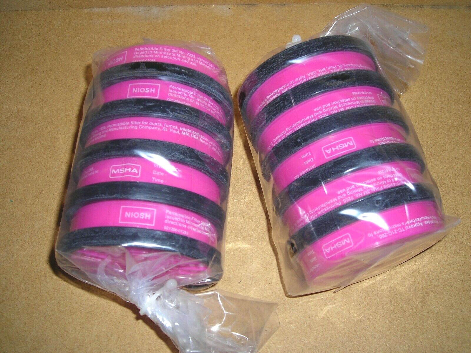 5 3M 7255 Easi-air High Efficiency HEPA Cartridge Filters 3m7255 Filter ...