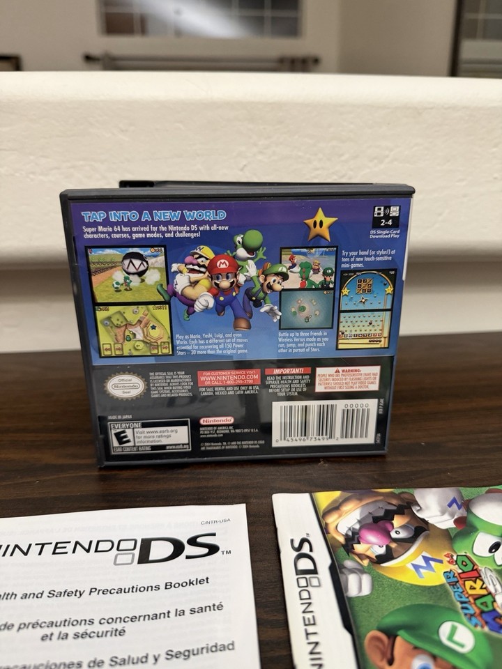 Super Mario 64 DS Nintendo DS Case ONLY *NO GAME* | eBay