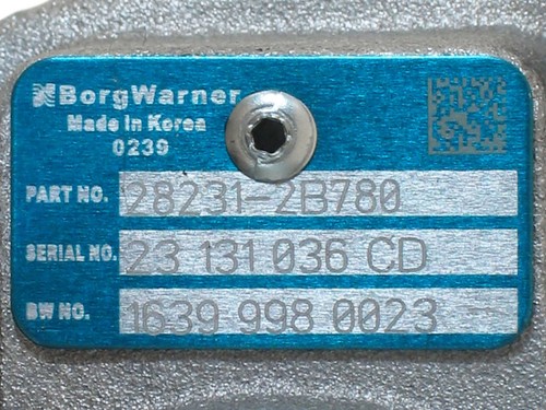 NEW BorgWarner B01G Turbo For Hyundai Kona Seltros 1.6L 28231-2B780 ...