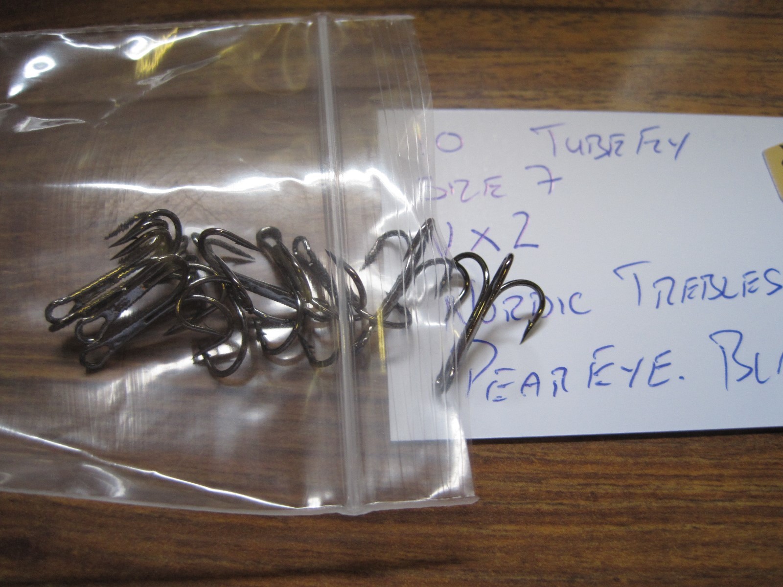 10 V Fly Nordic Salmon Tube Fly Treble Hooks 2 X Strong Pear Eye All ...