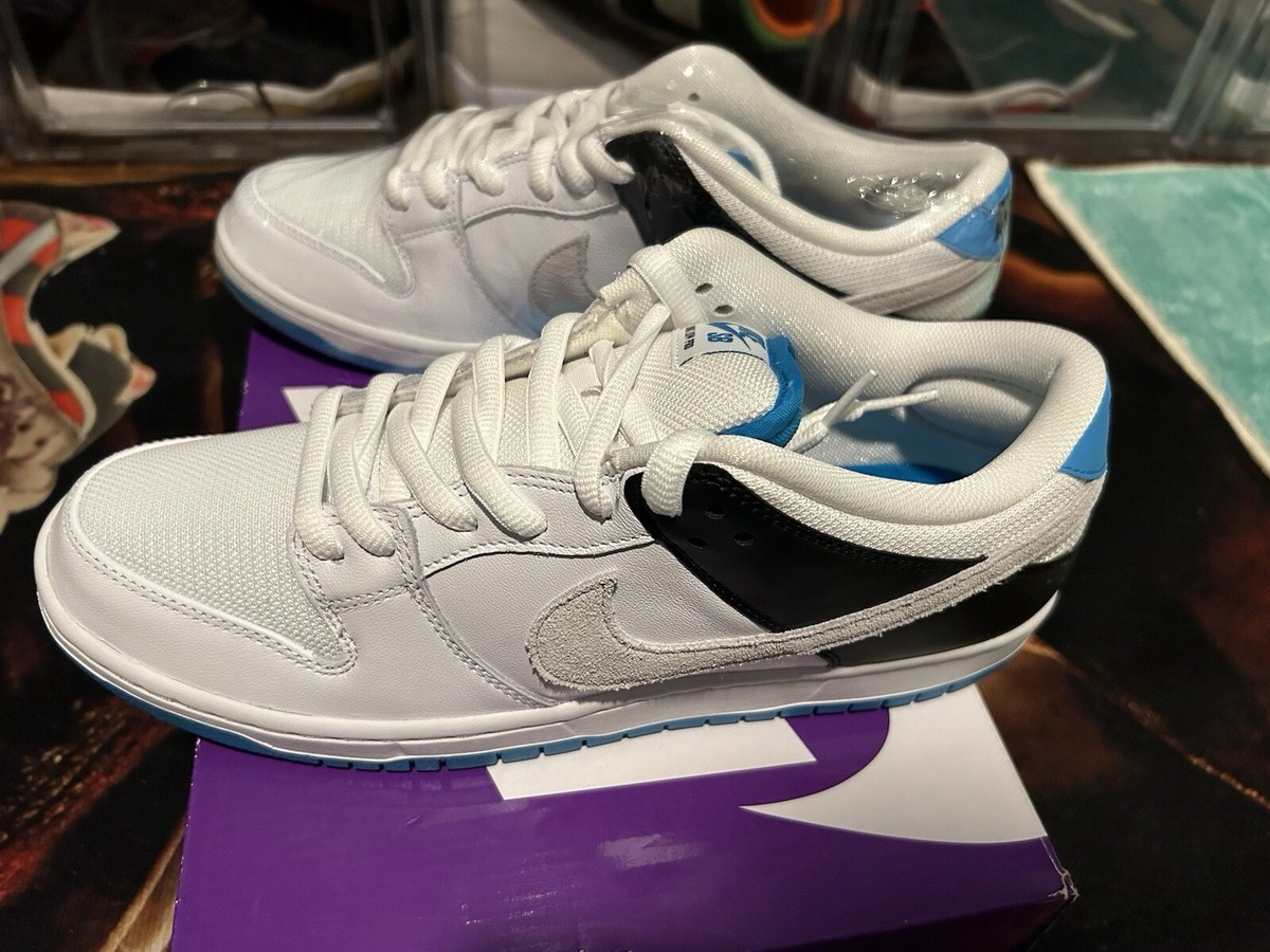 Size 10.5 - Nike Dunk Pro SB Low Laser Blue Bq6917-101 Ds Size 10.5 - Nike Dunk Pro SB Low Laser Blue Bq6917-101 Ds