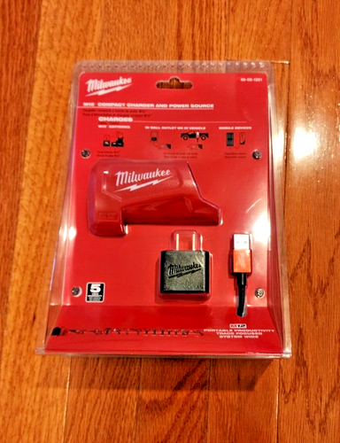 NEW! Milwaukee 48-59-1201 M12 Compact Charger and Portable Power Source ...
