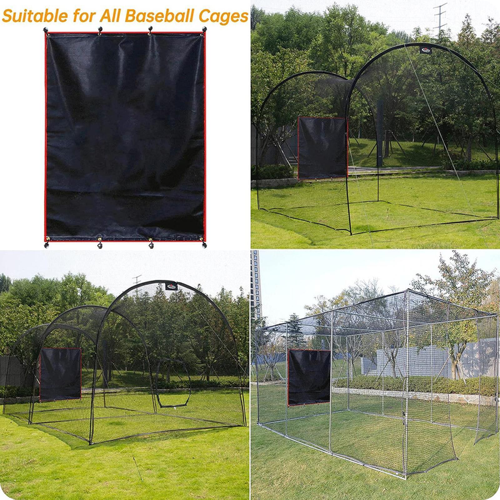 Baseball Backstop Portable Heavy Duty Batting Backstop for | eBay