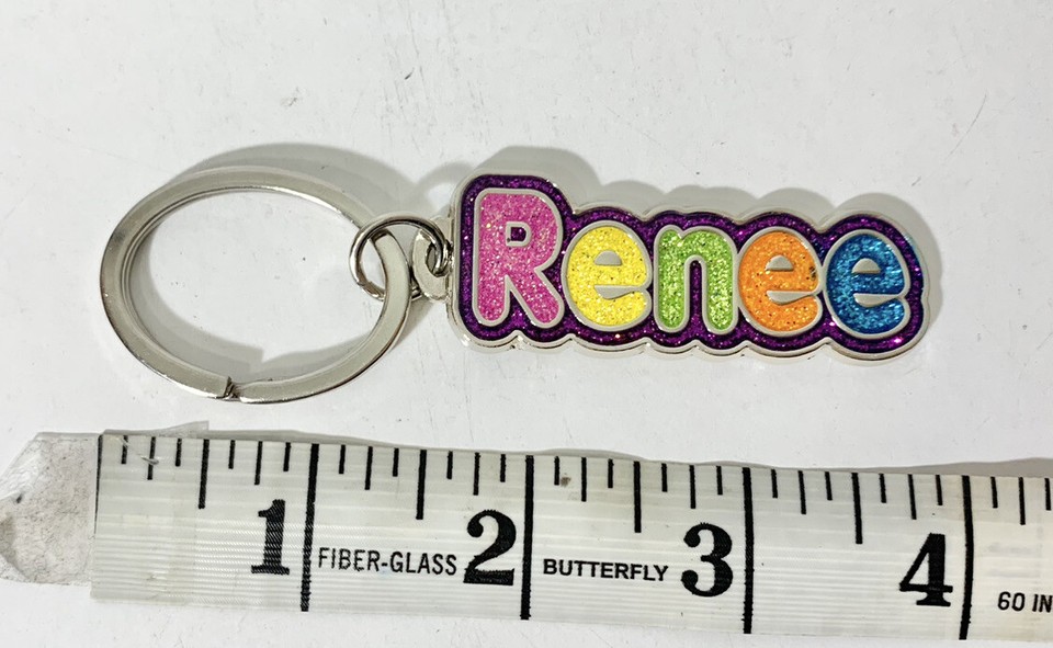 Renee Keychain Name Key Ring Metal Keyring Key Fob Key Holder Car Keys ...