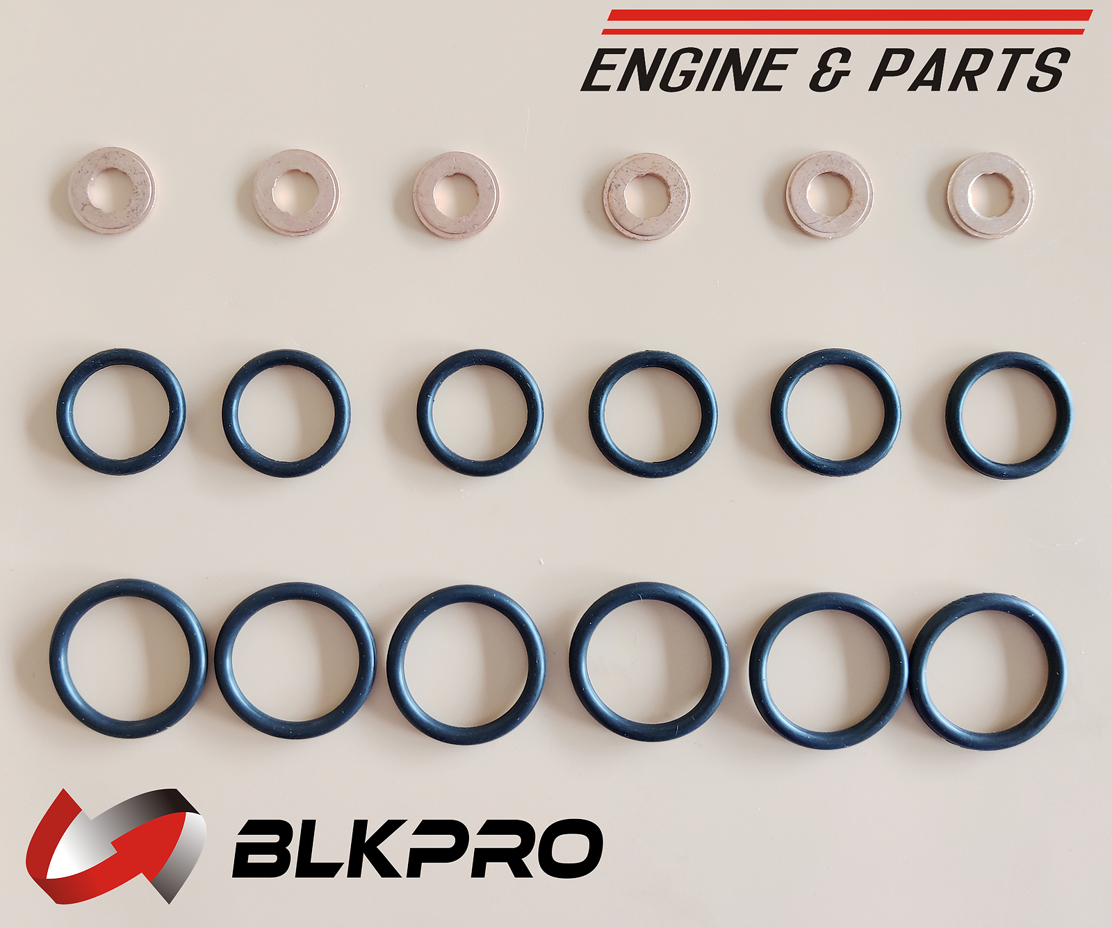 Injector Install Set Kit Seal Copper Ring For Dodge Ram 6.7 Cummins 07 ...