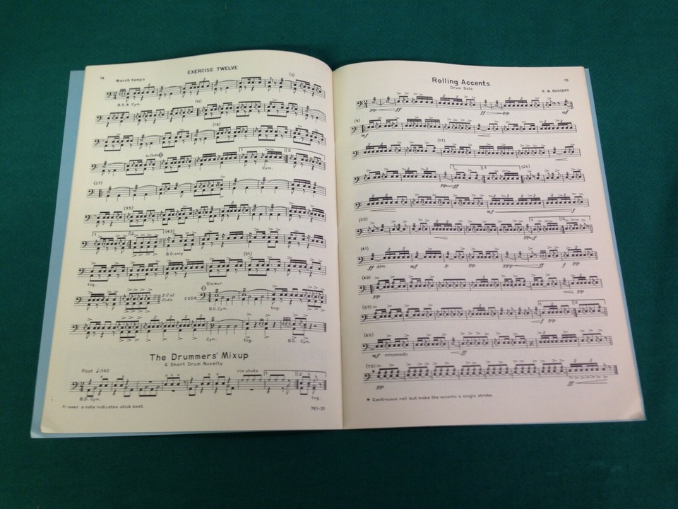 Rubank Intermediate Method - Drums (Paperback) | eBay