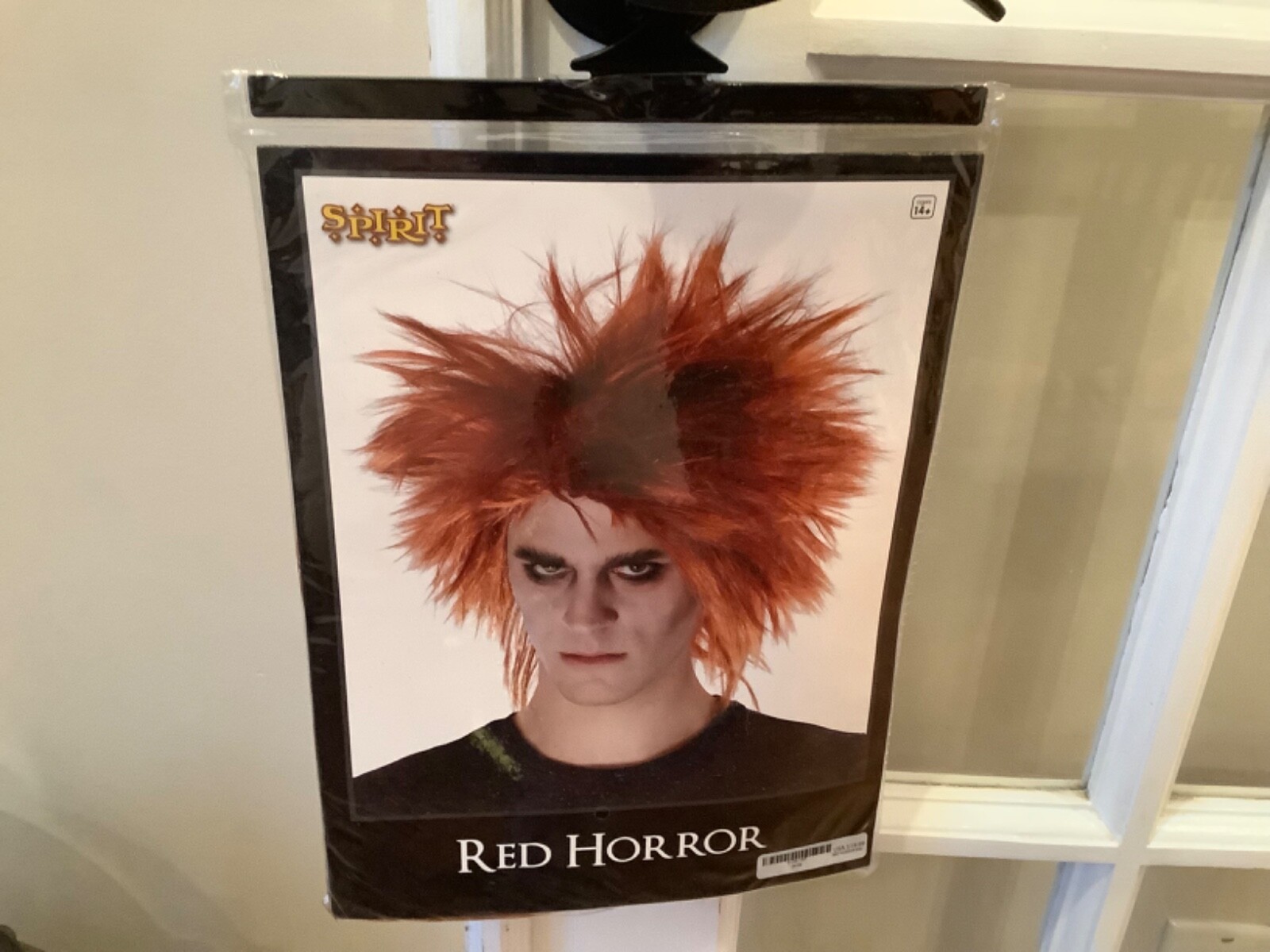 Spirit RED HORROR Wig Halloween Costume Madman Horror… - Gem