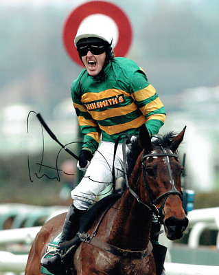 Tony AP McCoy SIGNED Autograph Grand National 10x8 Photo +RD COA Don't ...