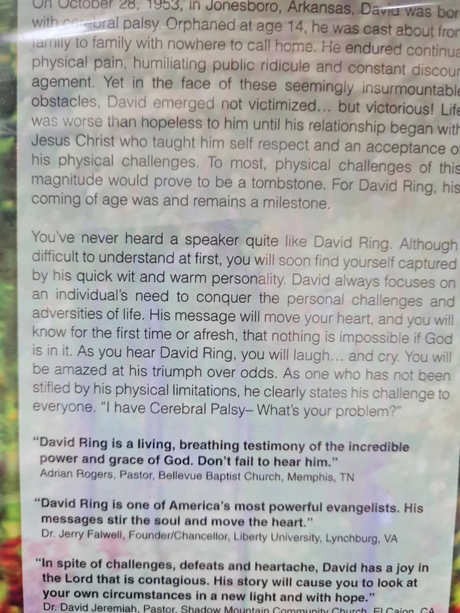David Ring Testimony