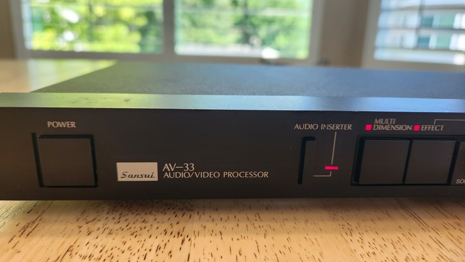 Sansui AV-33 Audio/Video Processor | eBay