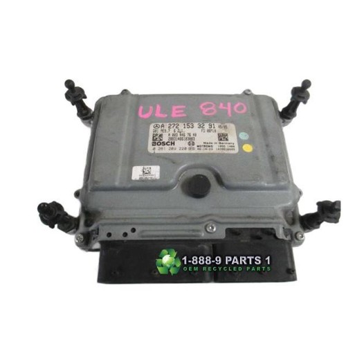 Engine ECM 211 Type E350 ID 2721533291 Fits 07-08 MERCEDES E-CLASS 3371 ...