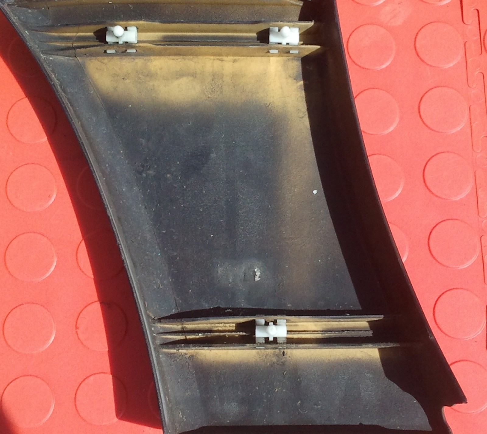 Mercedes Benz SL R129 Rear Fender Quarter Panel Trim L Black | eBay
