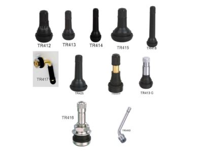 500 PCS VALVE STEM TR412 TR413 TR414 TR415 TR416 TR418 TR425 TR545 ...