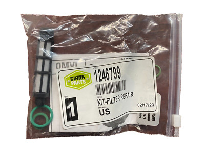 CLARK Forklift LPG Fuel Filter Repair Kit #1246799 C15-C35 HMC 2.4L #03 ...