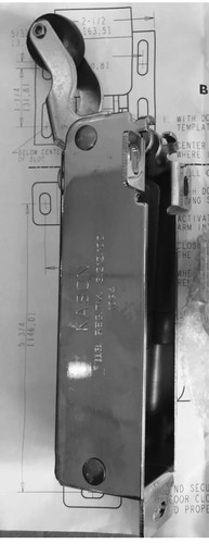 Door Closer Hydraulic Heavy Duty Genuine Kason 1094* USA Made! No Hook ...