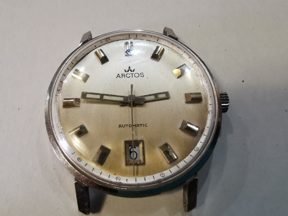 Vintage RARE SWISS MADE MEN WATCH ARCTOS AUTOMATIC/DUROMAT/ | eBay