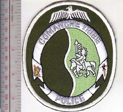 American Indian Tribe Police Oklahoma Comanche Reservation Tribal ...