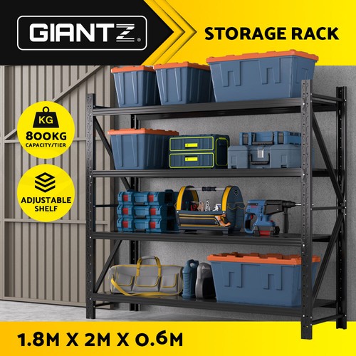 Giantz 2Mx1.8M Garage Shelving Warehouse Rack Pallet Racking Storage ...