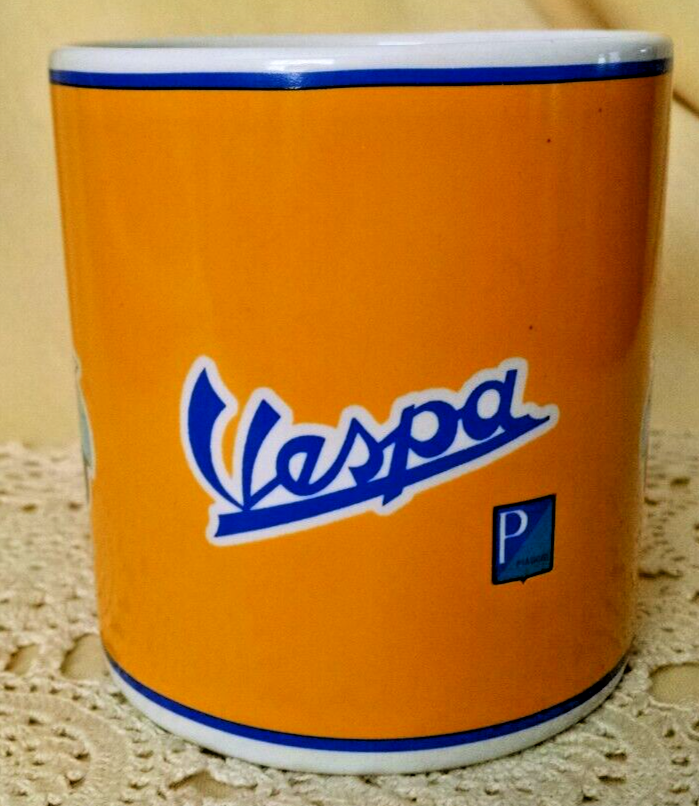 VESPA SCOOTER MUG PIAGGIO MOPED MOTORCYCLE CSPA FORME SRL COFFEE TEA ...