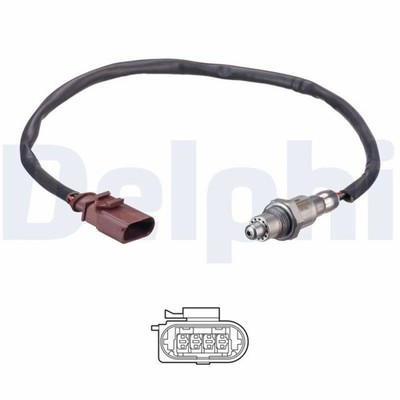 DELPHI Lambda Sensor For AUDI A3 SEAT Leon SKODA VW Golf Mk7 12-20 ...