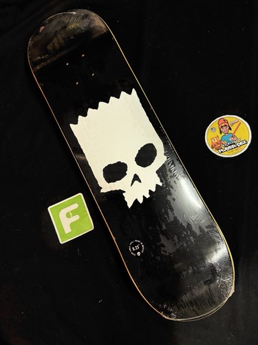 RARE Bart Simpson Skull Limited 8.25 Zero Skateboard Deck Jamie Thomas Simpsons | eBay Australia