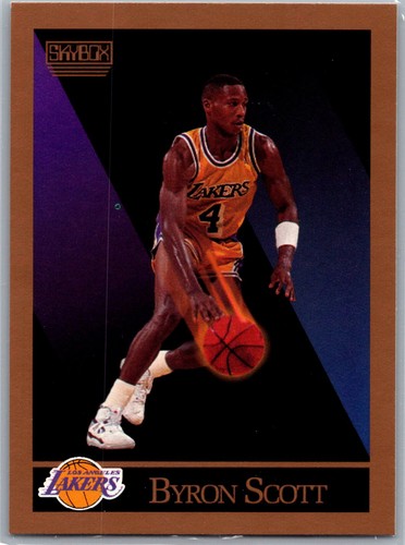 1990-91 SkyBox #140 Byron Scott Los Angeles Lakers | eBay