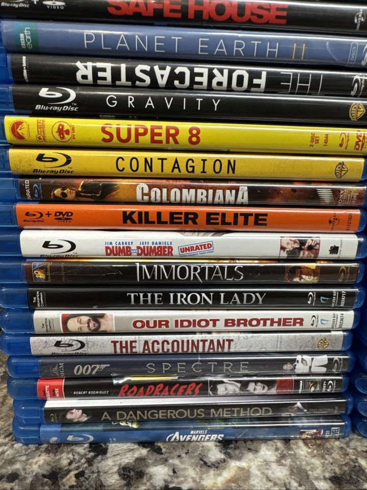 Huge Lot Of 67 Blu-ray Bluray Movies Assorted Great Titles! Free ...