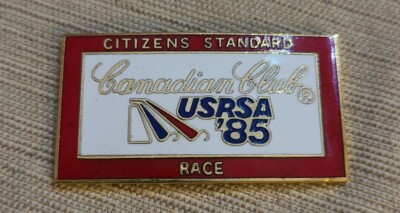 Canadian Club USRSA 1985 Citizens Standard Race Gold Tone Plaque | eBay