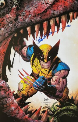 GREG CAPULLO rare WOLVERINE art print 11x17 SIGNED MARVEL limited LAST ...