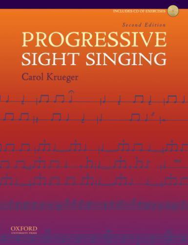 Progressive Sight Singing by Carol Krueger (2010, Spiral) for sale ...