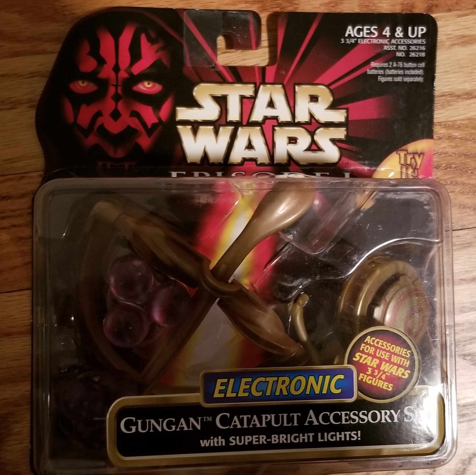 STAR WARS 1999 GUNGAN CATAPULT ACCESSORY SET ELECTRONIC 3.75" Figure | eBay