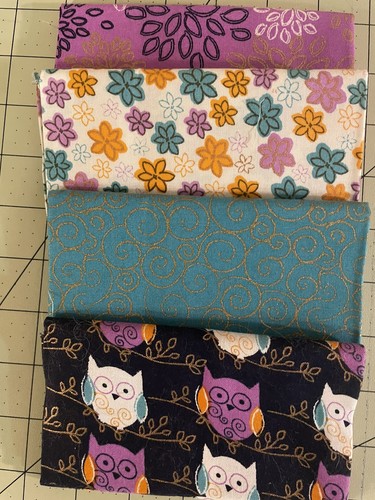 4 Spring Fat Quarters Cotton 18”x21” New | eBay