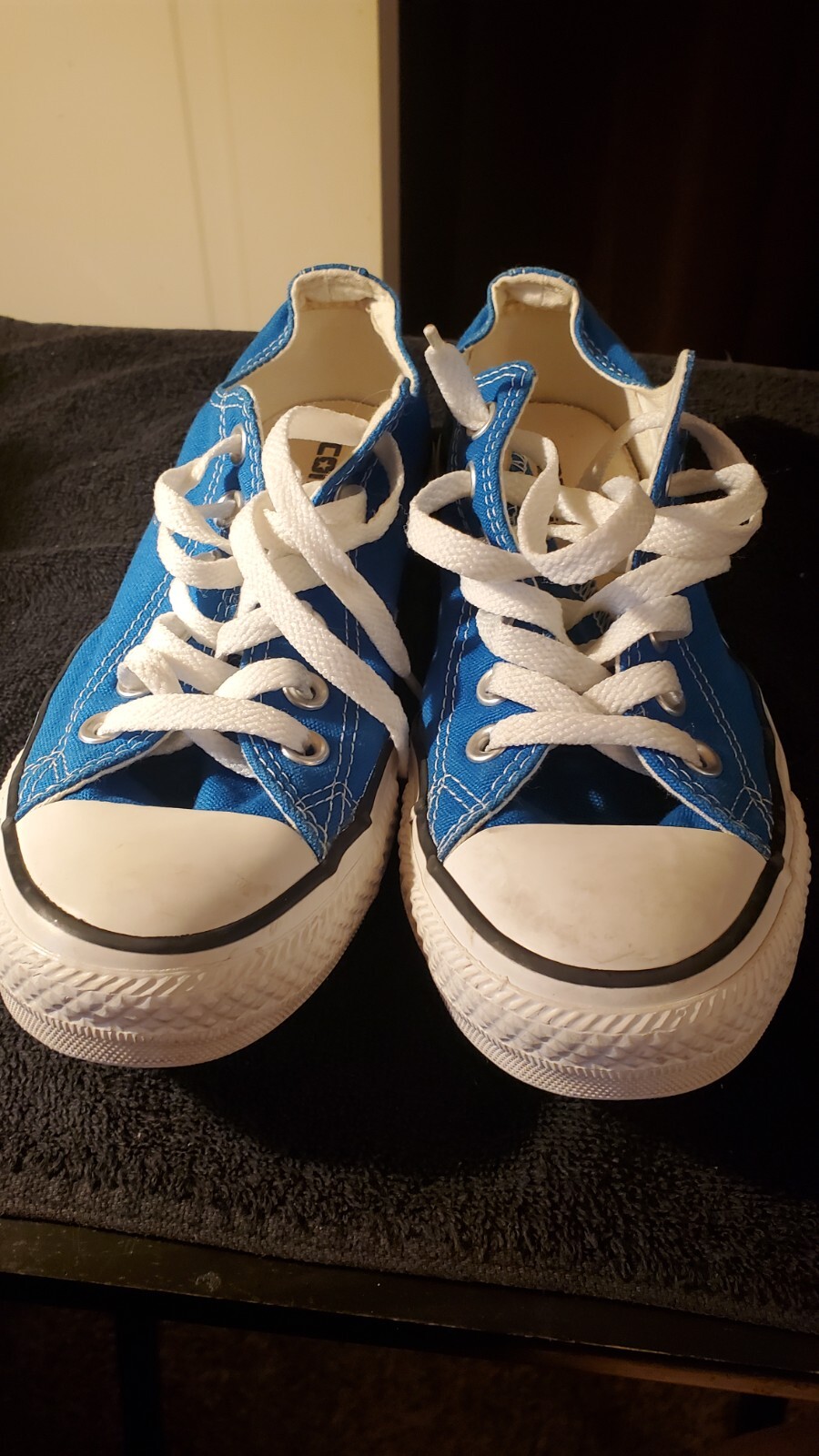 Converse Chuck Taylor All Star Blue Women Sz 4.5 Athletic Shoe Sneakers ...