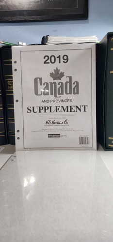 HE Harris Stamp Album Supplement Canada 2019 New Pack with Scott ...