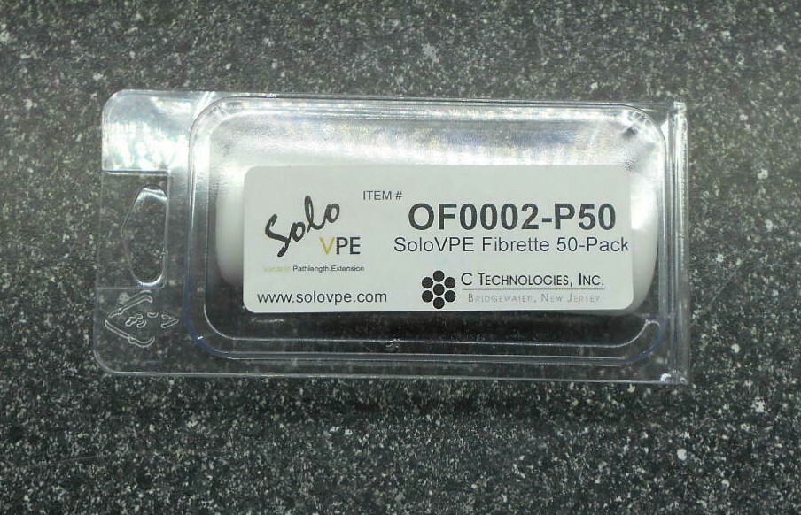 50 PACK OF C TECHNOLOGIES, INC. SOLO VPE OF0002-P50 FIBRETTES EXP. 8/ ...