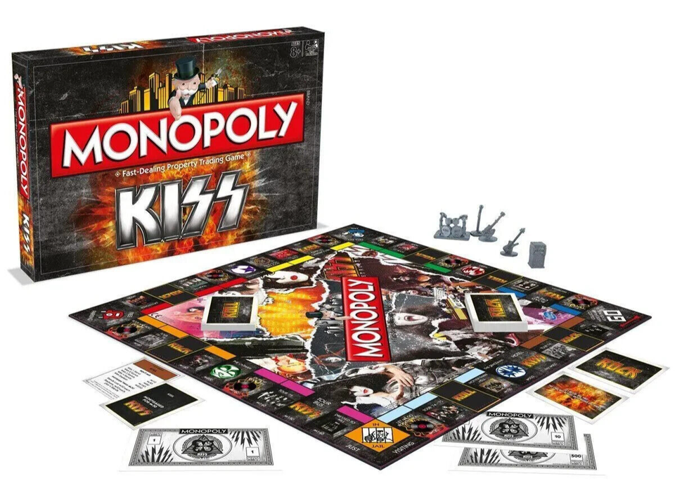 HASBRO UK KISS ROCK BAND MONOPOLY BOARD GAME BRAND NEW & SEALED! | eBay