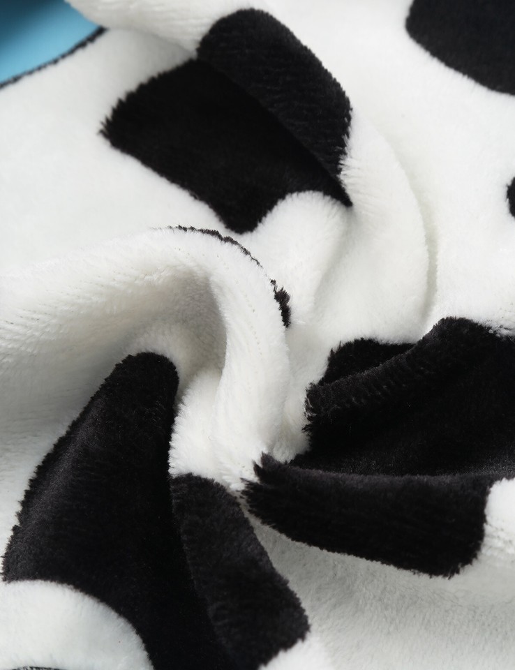 Unisex Kids Cowboy Cowgirl Costume Flannel Cow Pattern Vest Waistcoat ...