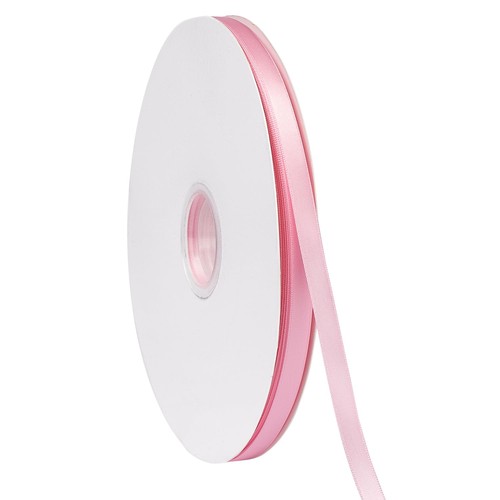Pink Satin Ribbon, 3/8 x 100 Yards, Double Faced, Bows, Bouquet, Gift ...