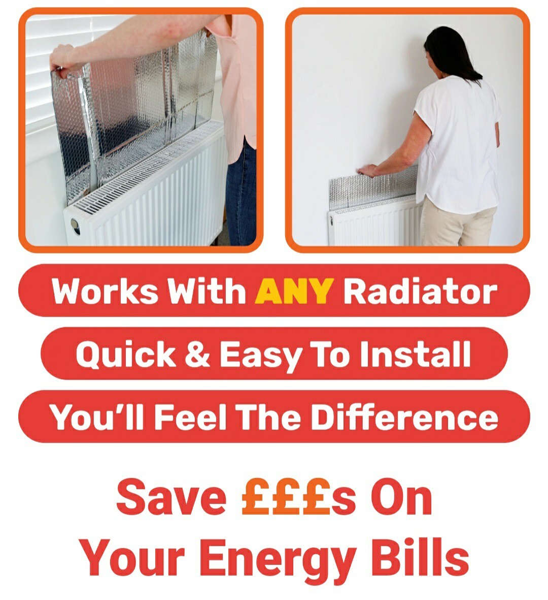 Radi Sav£! Stops Heat Wastage -Save Energy Save Money Works On All ...