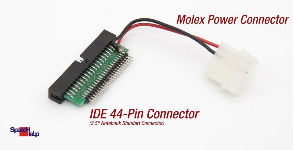 2GB DISK-ON-CHIP MODULE MIT IDE 40-PIN ADAPTER TO DESKTOP PC PERSONAL ...