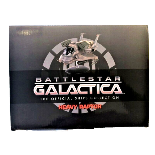 Colonial Heavy Raptor. EAGLEMOSS. BATTLESTAR GALACTICA Spaceships ...