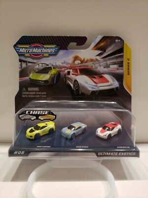 MICRO MACHINES 2020 #8 Starter Pack series 2 ULTIMATE EXOTICS Race Cars ...