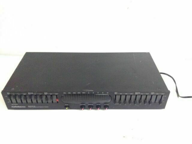 Audio Source EQ100 Graphic Equalizer - Black for sale online | eBay